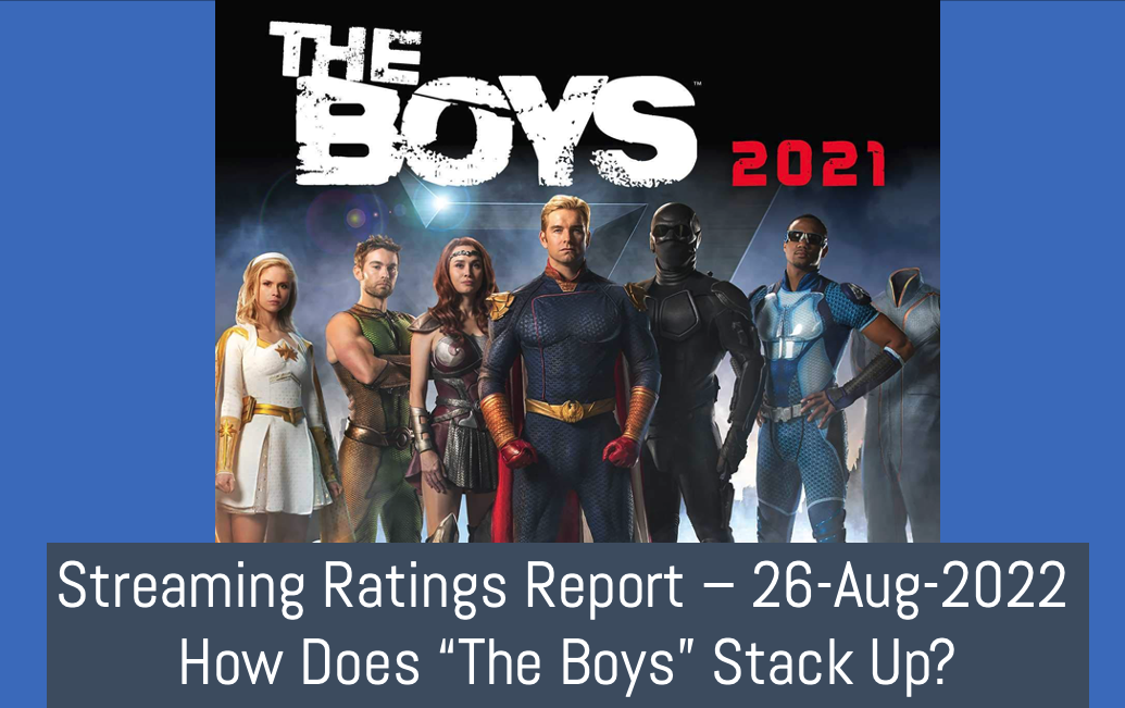The Boys Are Back in Town...Is Prime Video (Quietly) Having a Great Year? - Entertainment ...